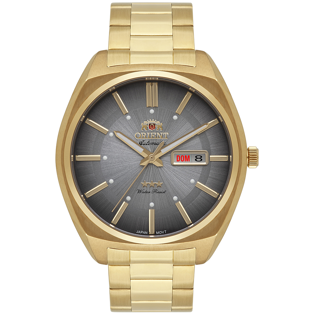 RELOGIO ORIENT AUTOMATICO MASCULINO CLASSICO F49GG025 DOURADO - ORIENT ...