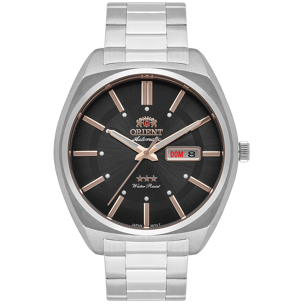 RELOGIO ORIENT AUTOMATICO MASCULINO CLASSICO F49SS025 PRATA - ORIENT ...