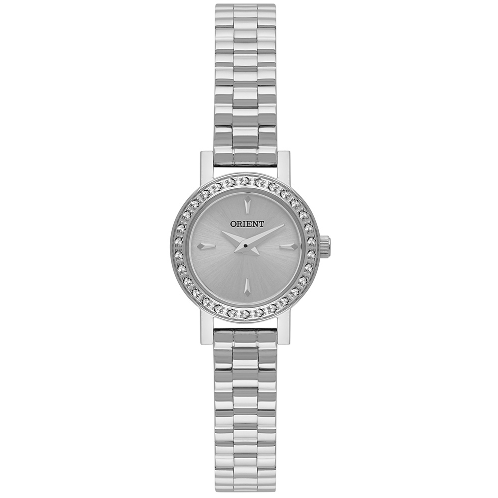 RELOGIO MINI FEMININO ANALOGICO FBSS0124 PRATA - ORIENT RELÓGIOS