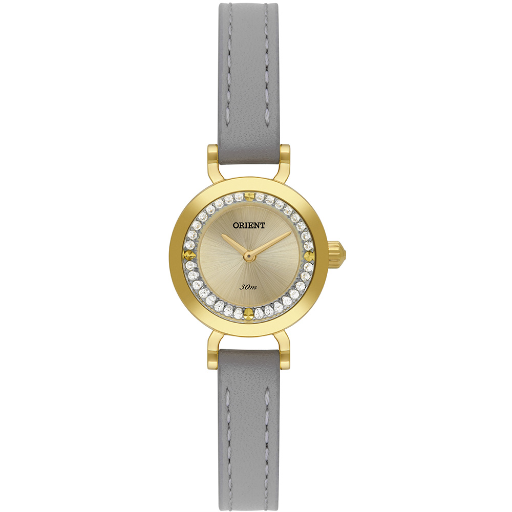 RELOGIO MINI FEMININO ANALOGICO FGSC0036 DOURADO - ORIENT RELÓGIOS