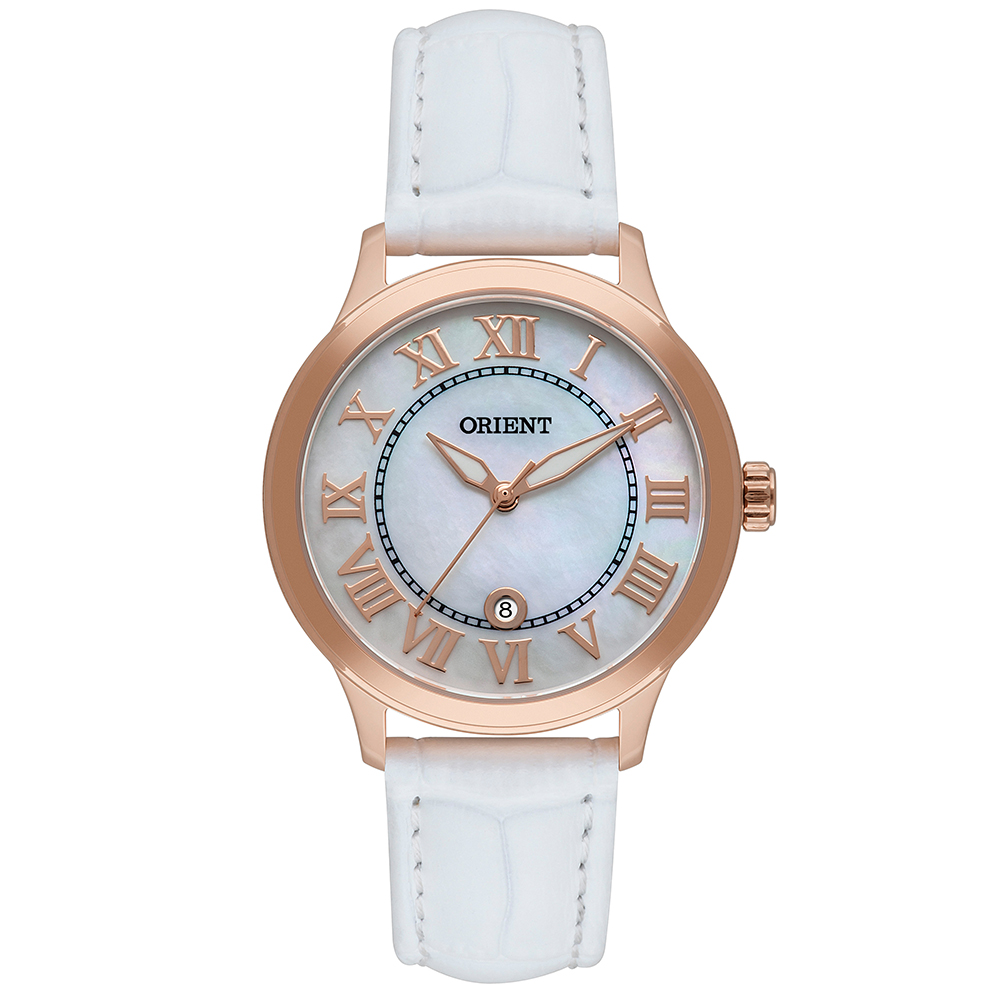 RELOGIO ORIENT ETERNAL FEMININO CLASSICO FRSC1014 BRANCO - ORIENT RELÓGIOS