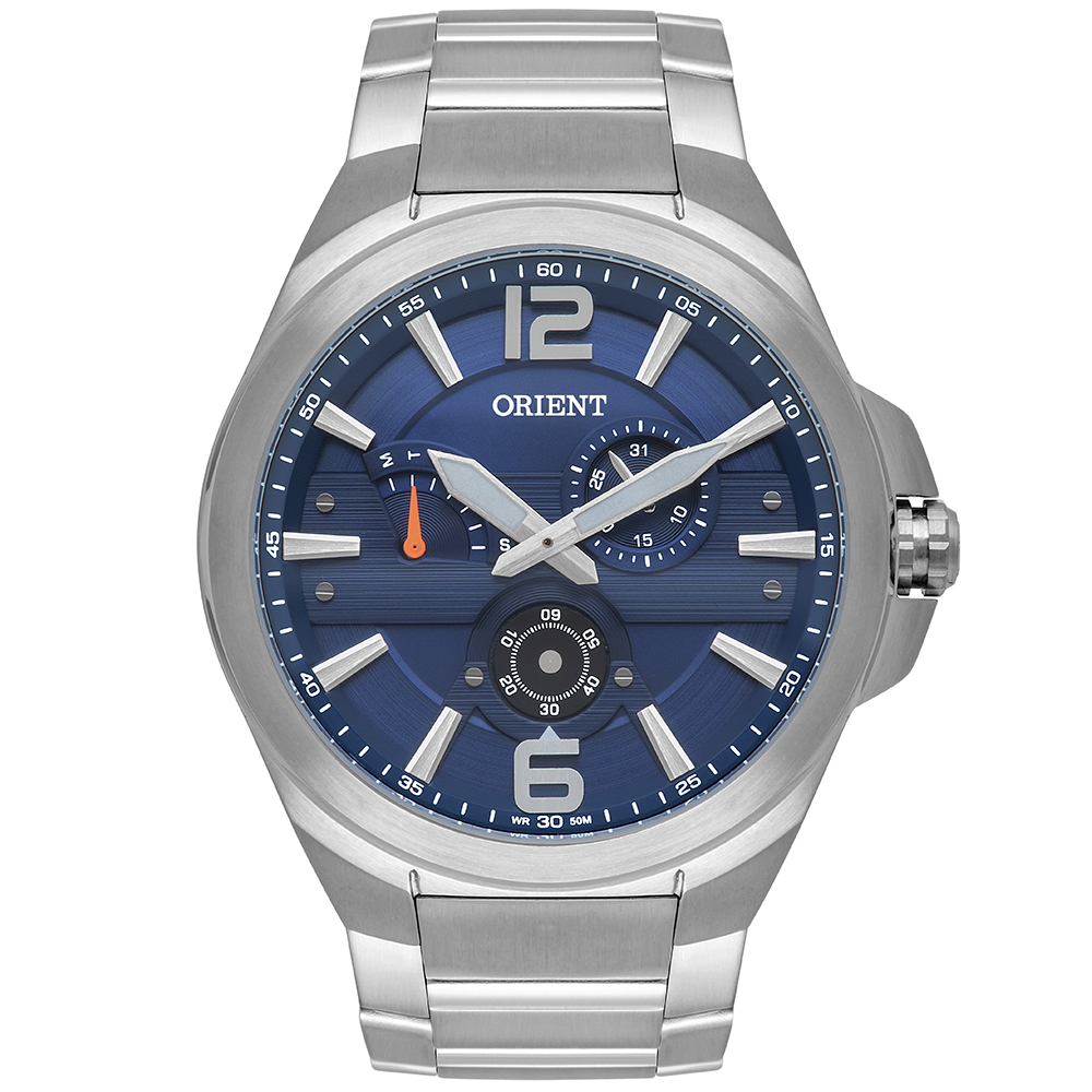 RELOGIO ORIENT NEO SPORTS MASCULINO CLASSICO MBSSM093 PRATA - ORIENT ...