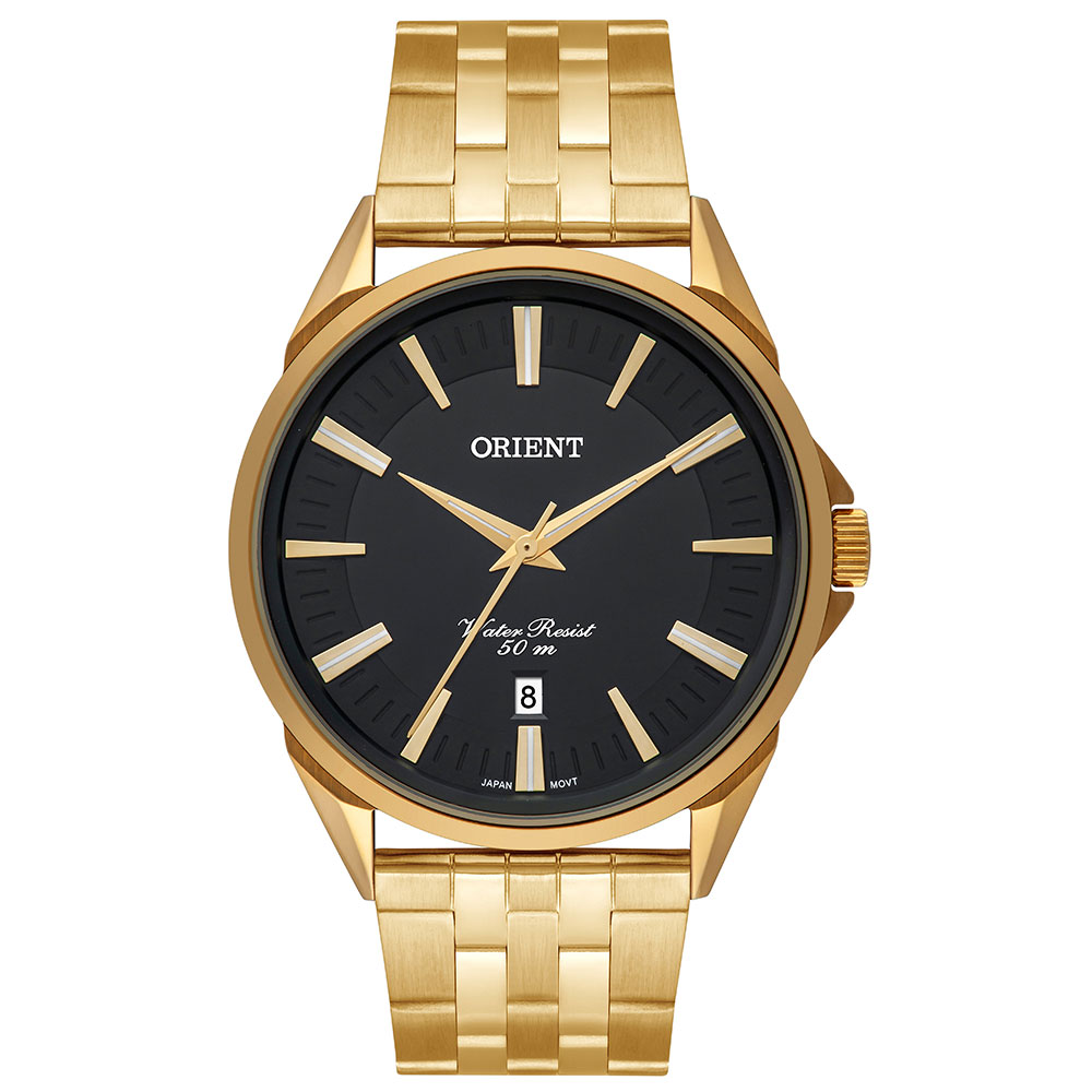 RELOGIO ORIENT ETERNAL MASCULINO ANALOGICO MGSS1190 DOURADO - ORIENT ...
