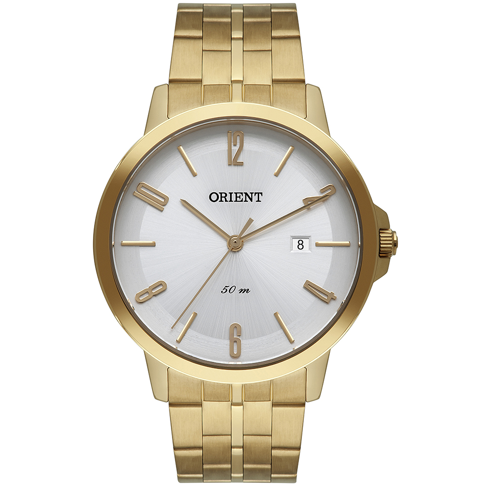RELOGIO ORIENT ETERNAL MASCULINO CLASSICO MGSS1248 DOURADO - ORIENT ...