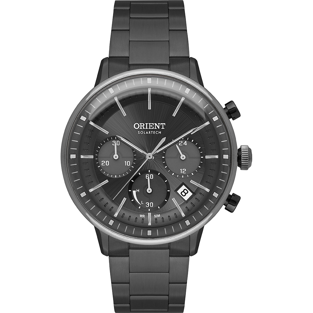 RELOGIO ORIENT NEO VINTAGE MASCULINO CRONOGRAFO MTSSC045 PRETO - ORIENT ...