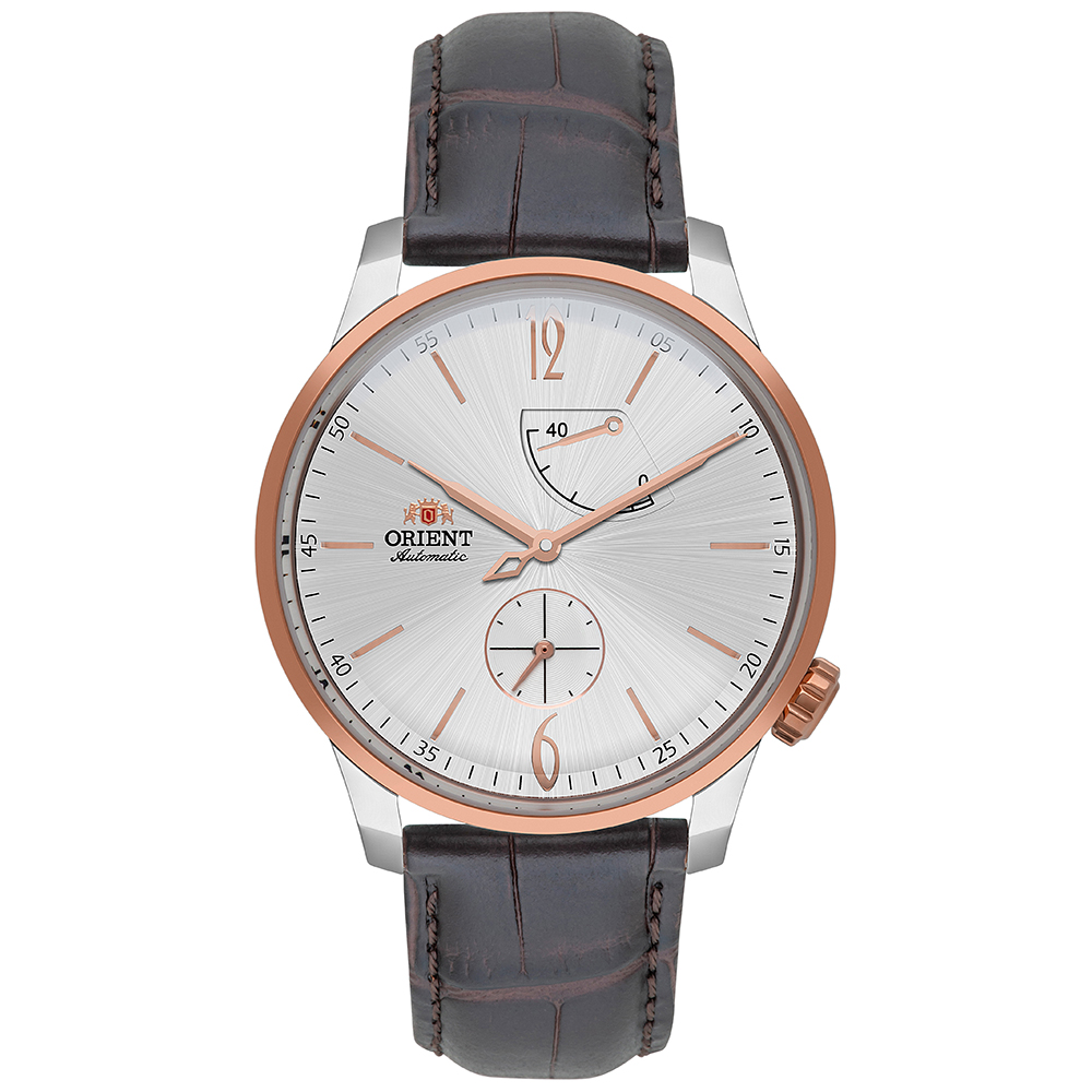 RELOGIO ORIENT AUTOMATIC SUPERIOR MASCULINO CLASSICO YN8MM002 MISTO ...